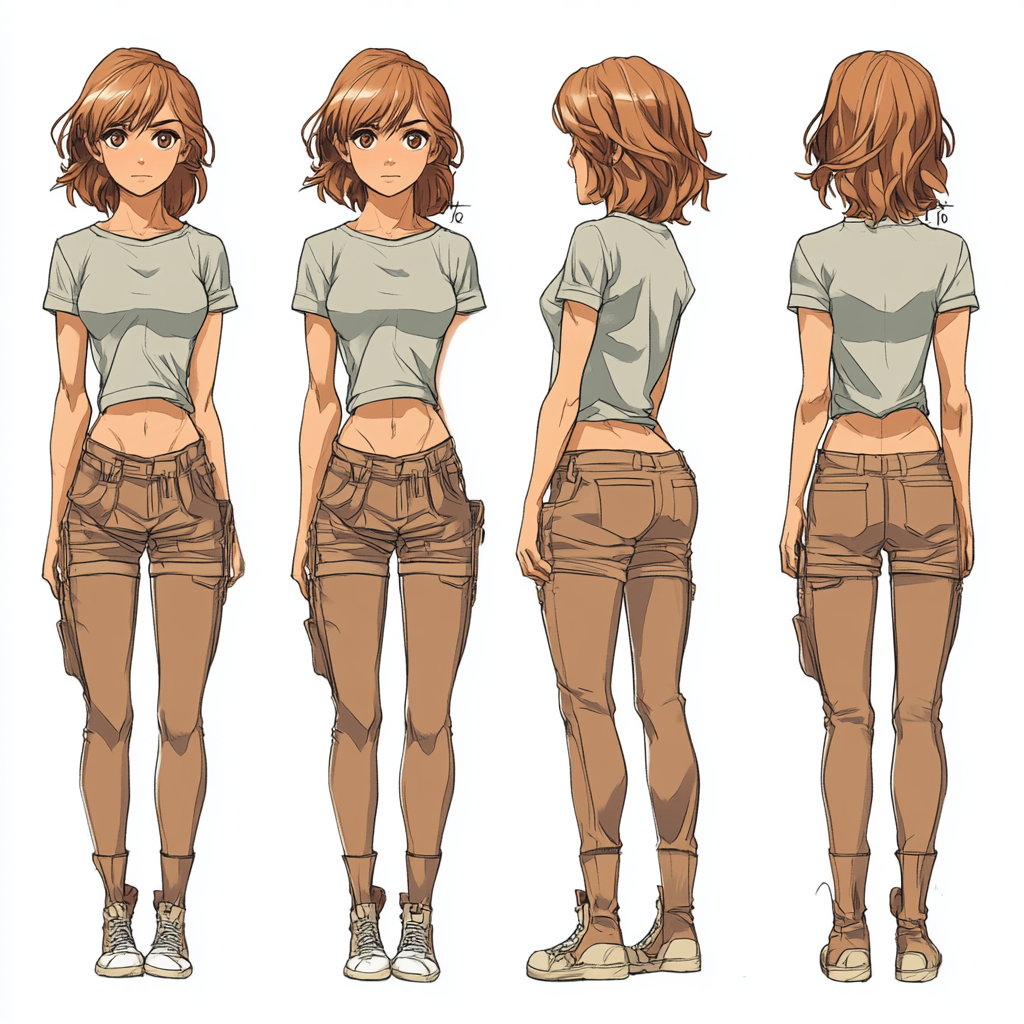 Free: Full-Body Anime Character Turnaround Showcase - nohat.cc