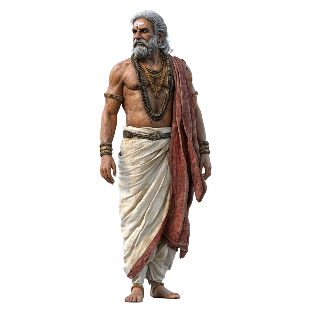 Free: Handsome Hindu Man in 3D Animation Facing Left - nohat.cc
