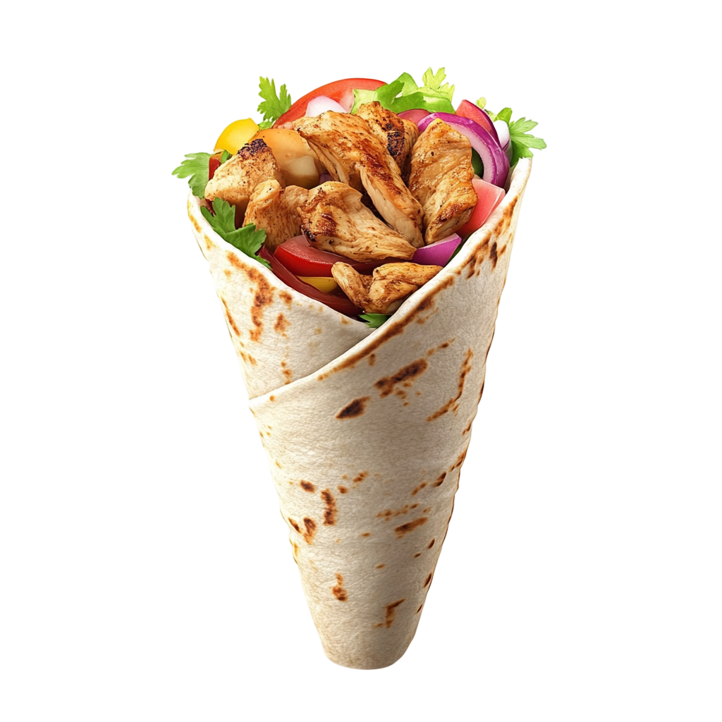 Free: Hyper-Realistic Chicken Shawarma Photo - nohat.cc