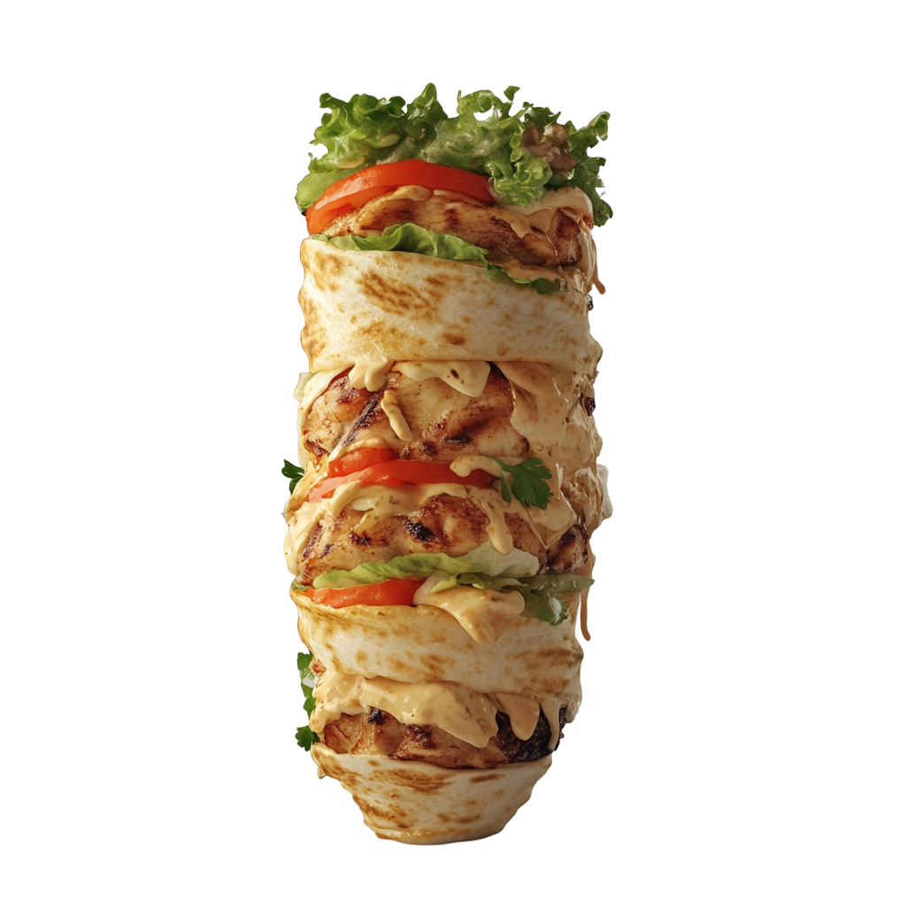 Free: Hyper-Realistic Chicken Shawarma Photo - nohat.cc