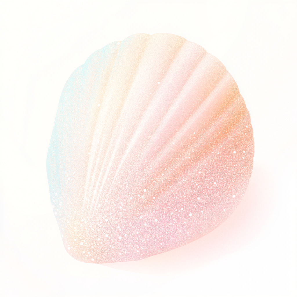 Free: Pastel Watercolor Shell Illustration - nohat.cc