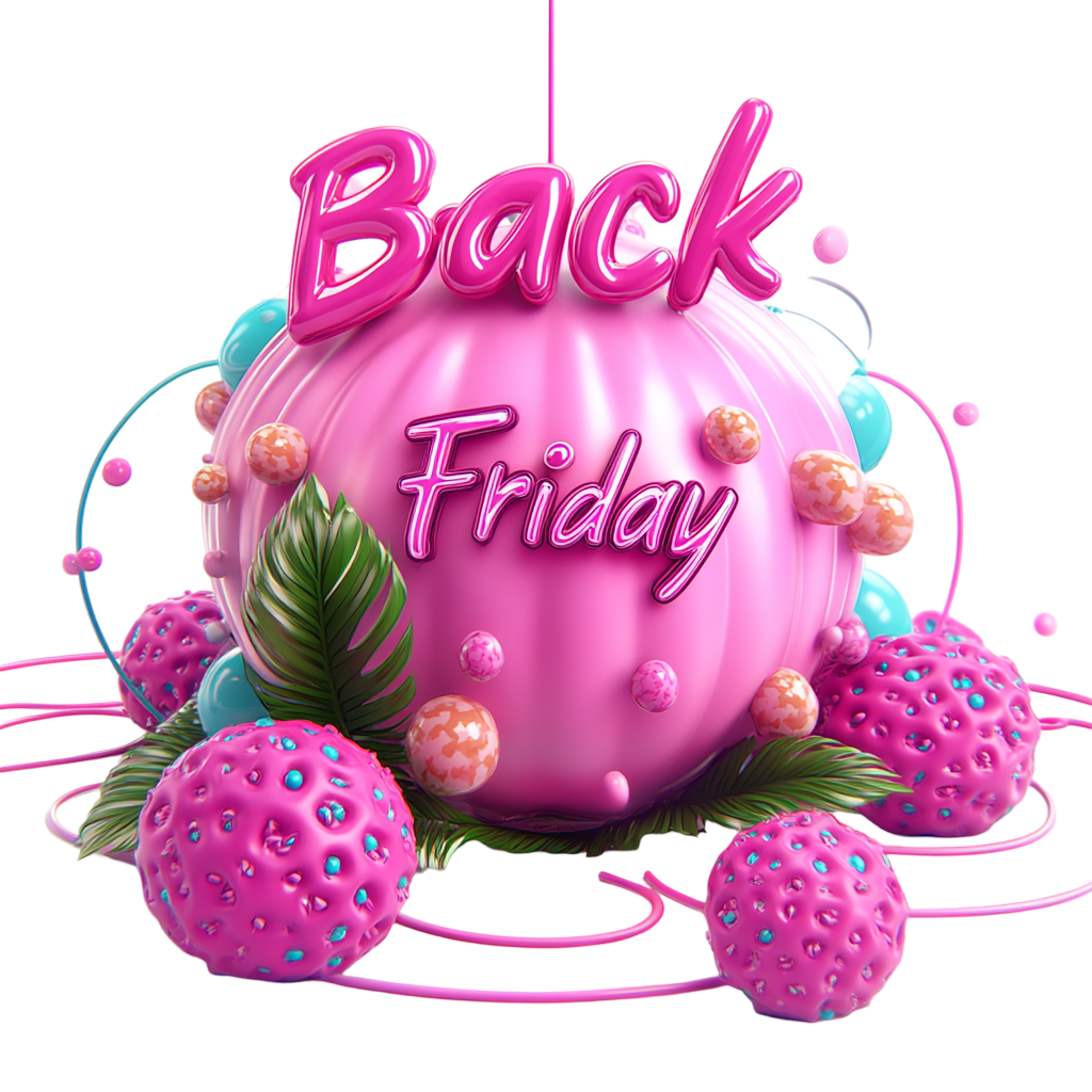 Free: Playful 3D Typography for Back Friday Fun - nohat.cc