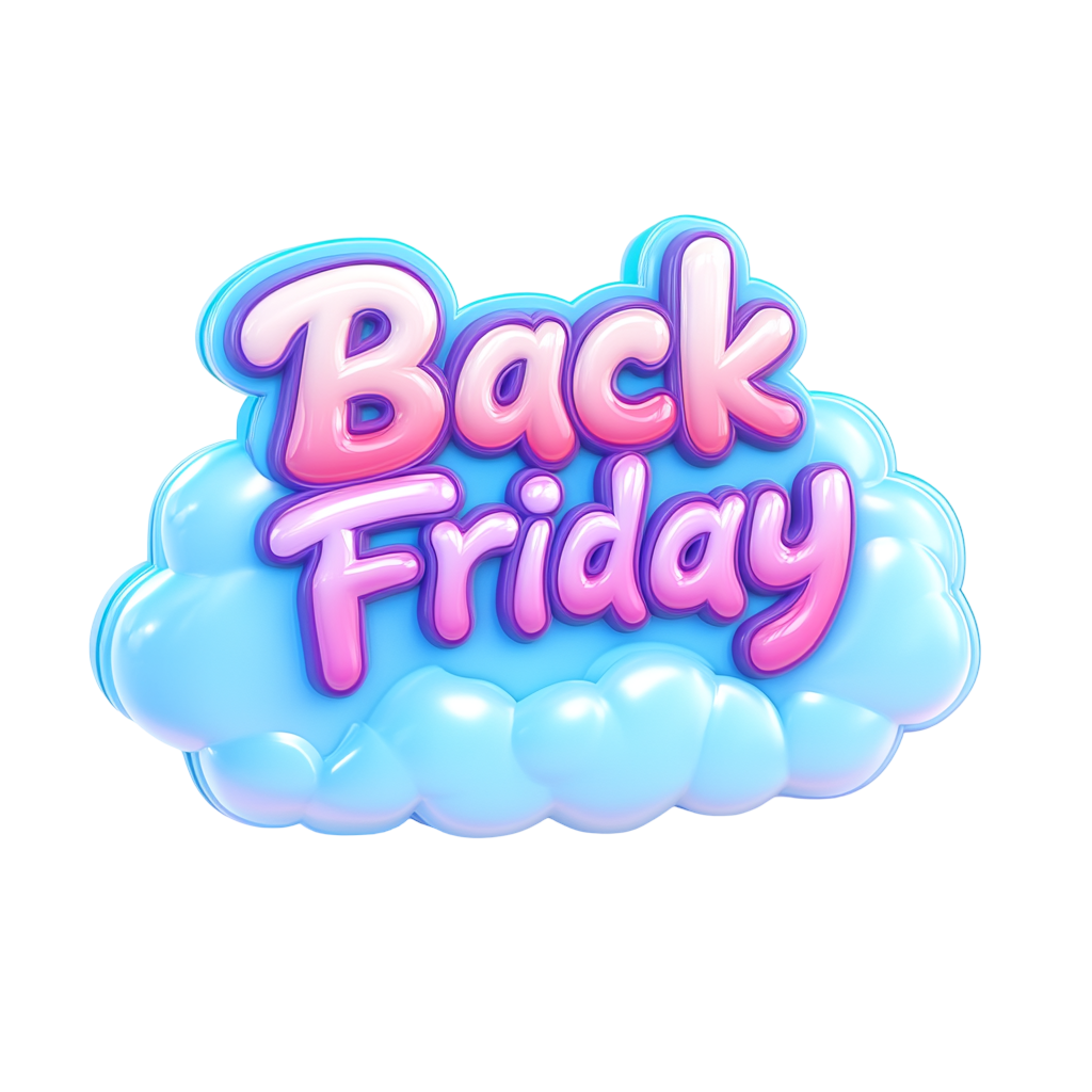 Free: Playful 3D Typography for Back Friday Fun - nohat.cc