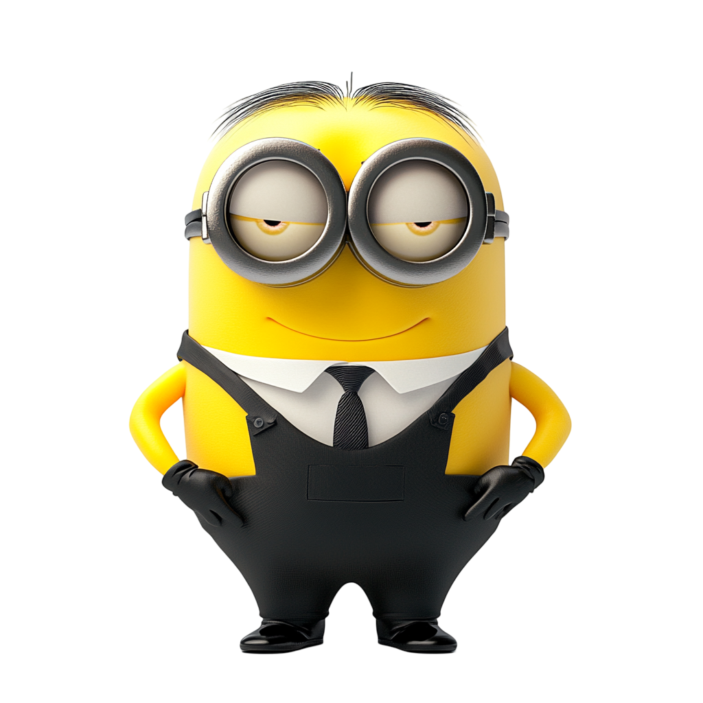 Free: A minion dressed as a consultant. White background. - nohat.cc