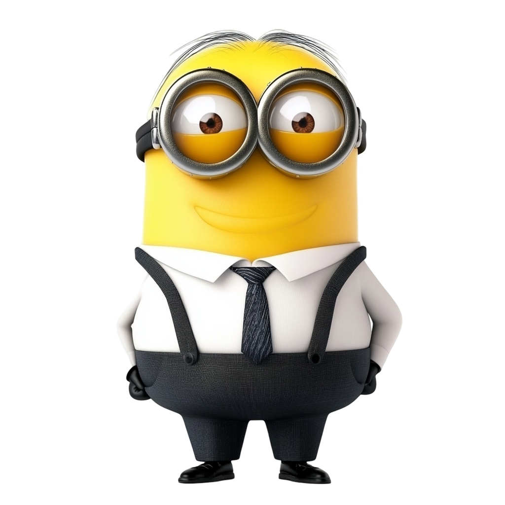 Free: A minion dressed as a consultant. White background. - nohat.cc
