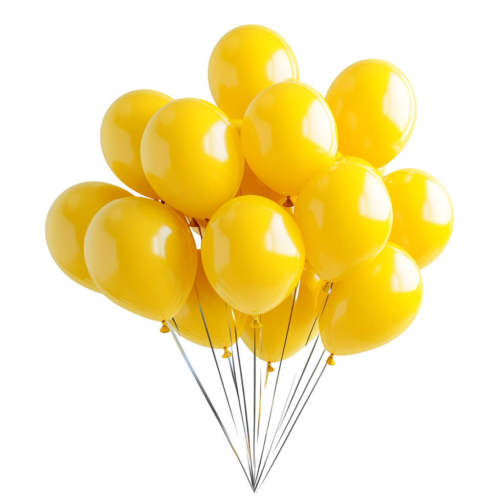 Free: a bunch of yellow balloons on a stick - nohat.cc