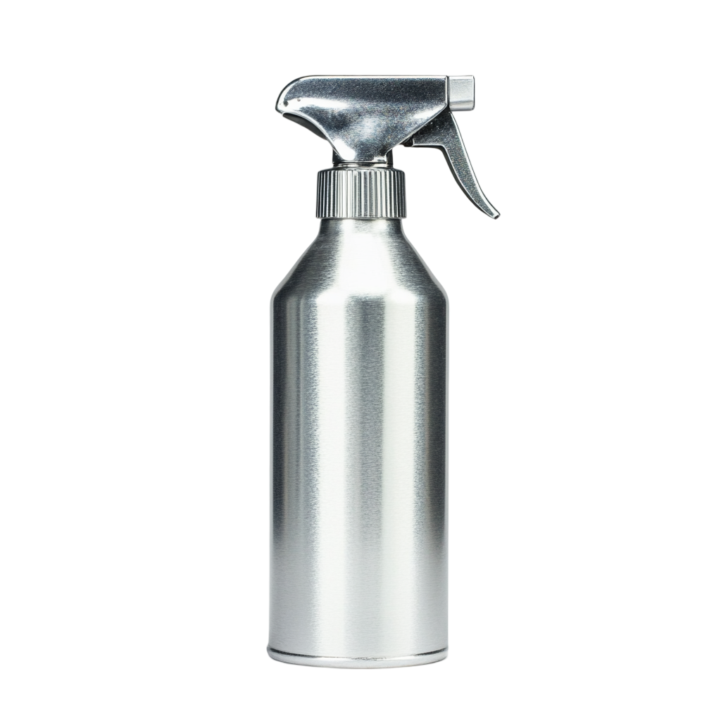 Free: Elegant Silver Spray Bottle: Modern Design in Focus - nohat.cc
