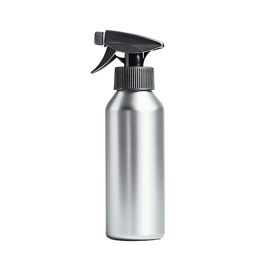 Free: Elegant Silver Spray Bottle: Modern Design in Focus - nohat.cc