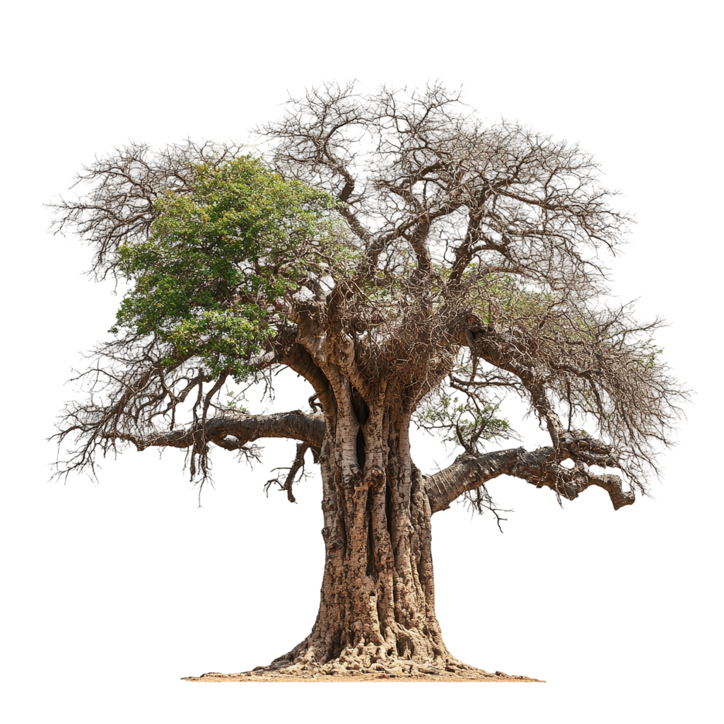Free: an huge tall old torpical angsana tree on white background - nohat.cc