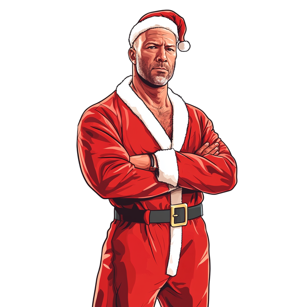 Free: Rapping Santa: Bruce Willis in Holiday Hip Hop Style - nohat.cc