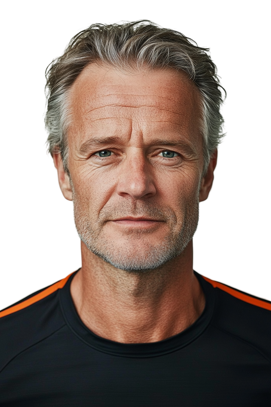 Free: Dynamic Portrait of a 50-Year-Old Dutch Football Coach - nohat.cc