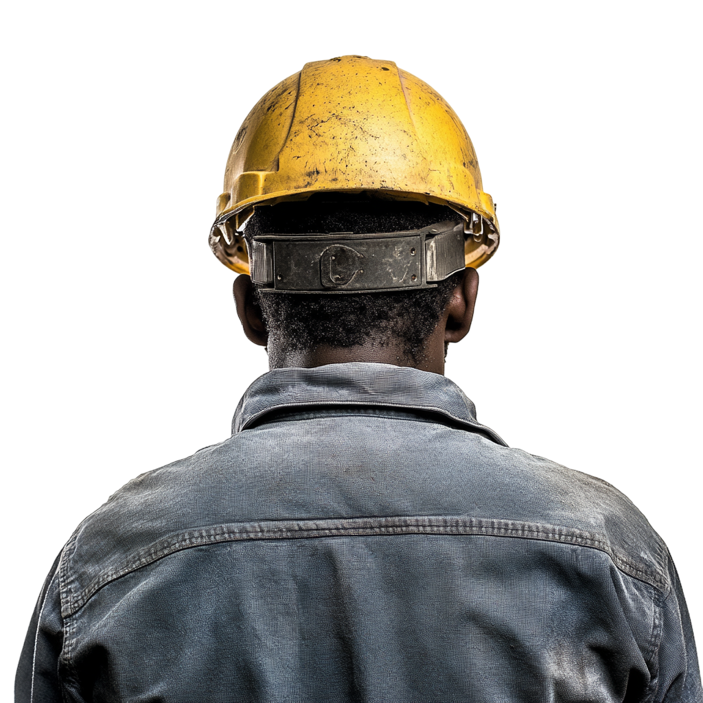 Free: Visa Photo: Machine Worker Portrait with Neutral Background ...