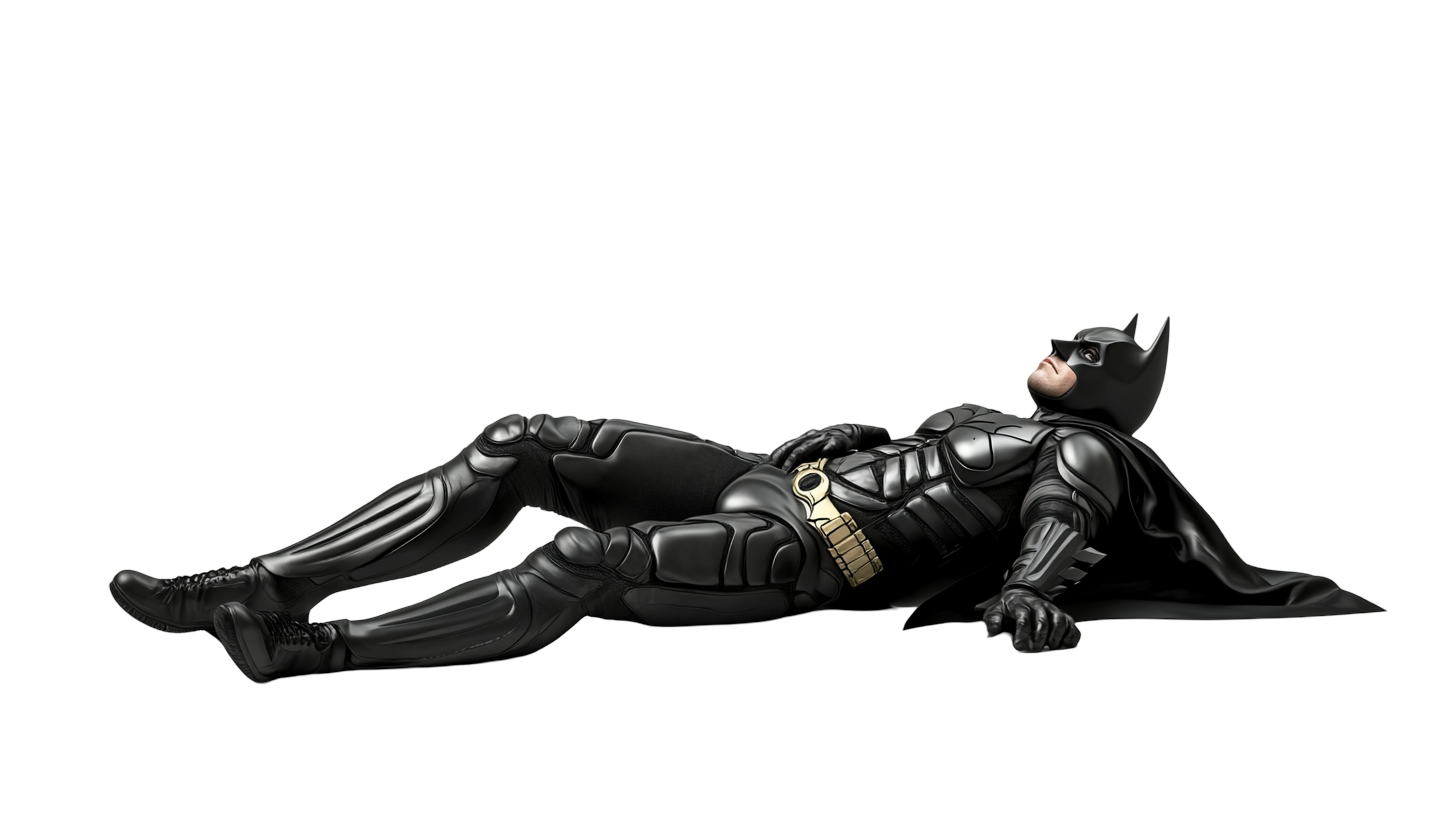 Free: Dynamic Batman: Standing Slide in Photorealistic Detail - nohat.cc