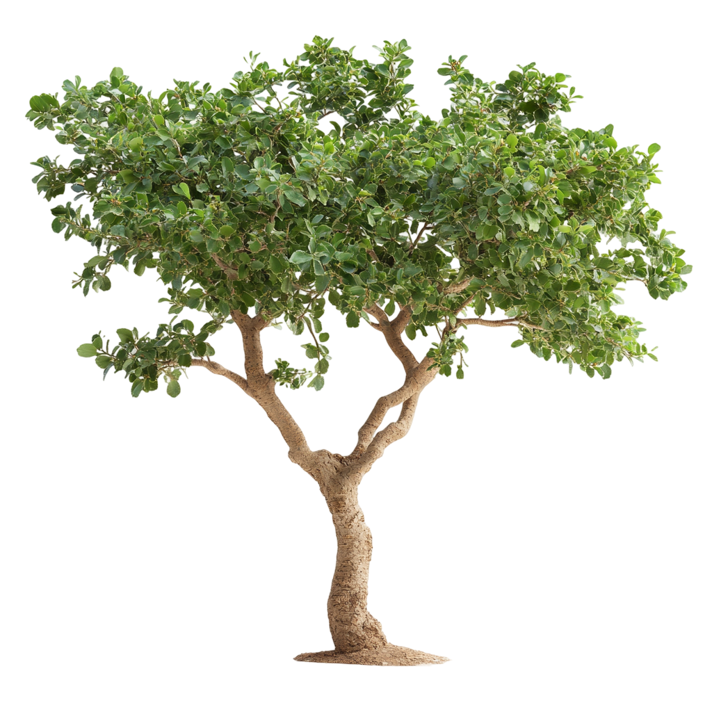Free: myrrh tree on a white background - nohat.cc