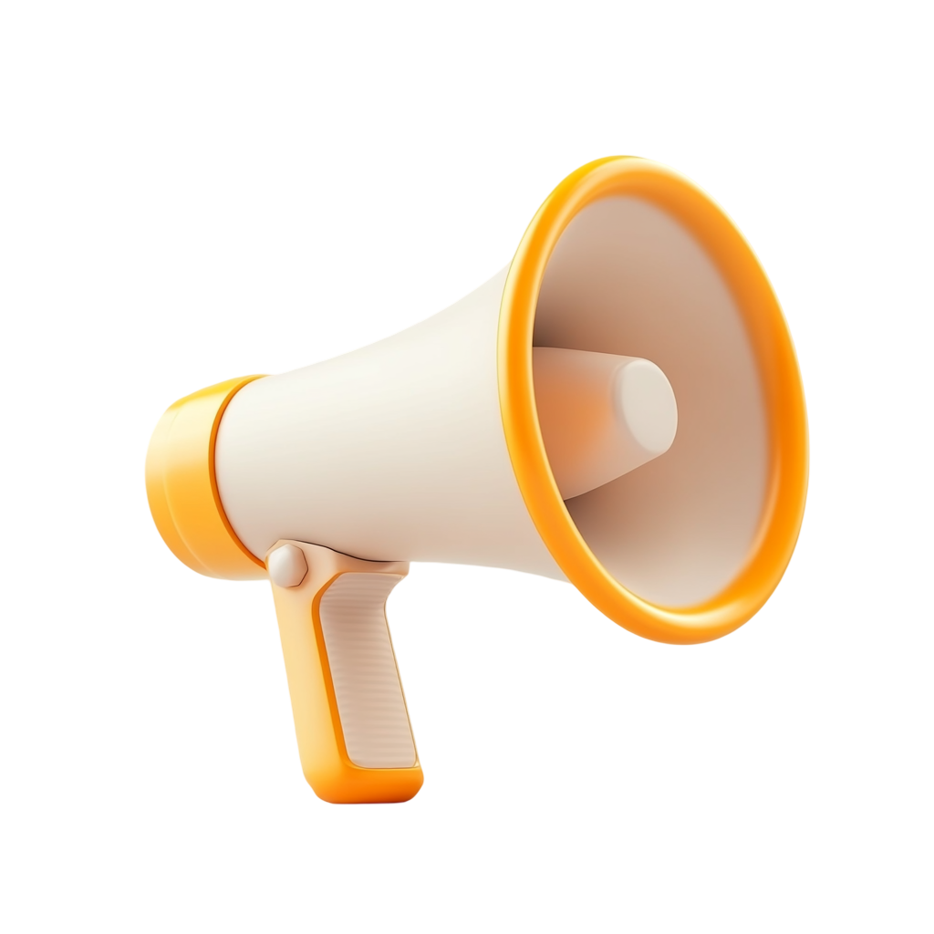 Free: PNG Yellow and White Megaphone Icon for Event Promotion and ...