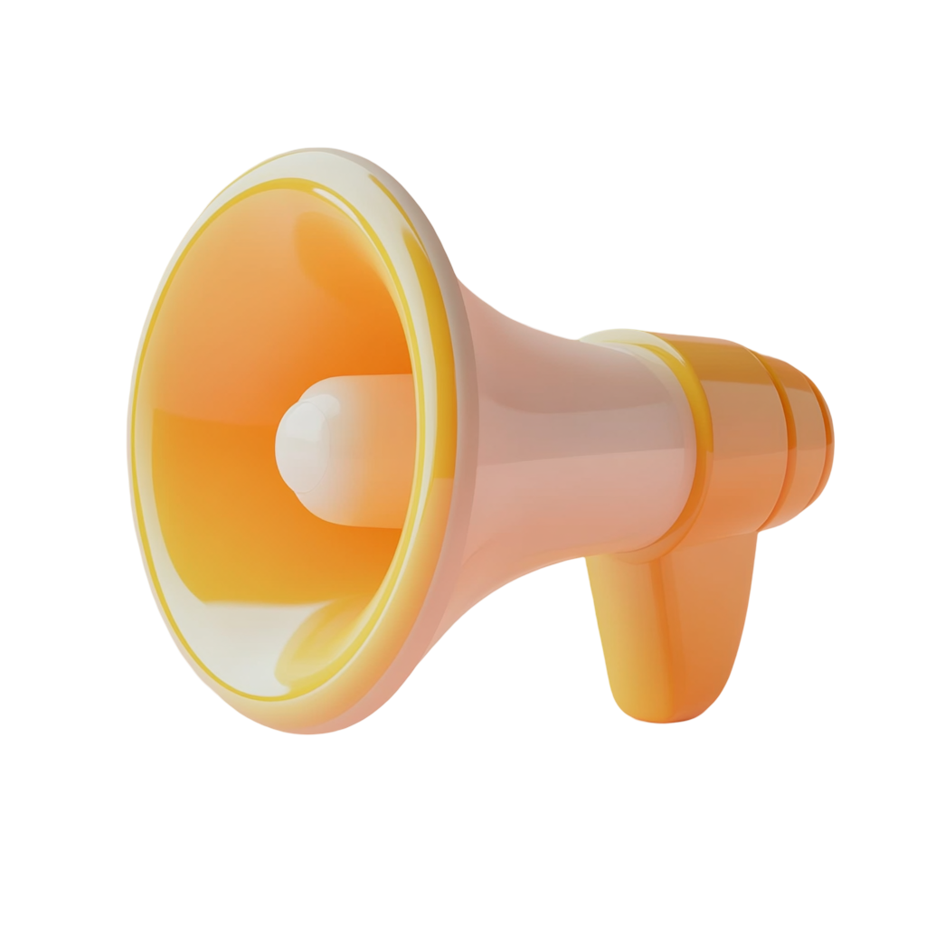 Free: PNG Yellow and White Megaphone Icon for Event Promotion and ...