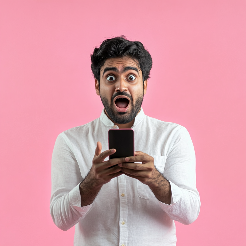 Free: Shocked Indian Man Captured in a Moment of Surprise - nohat.cc