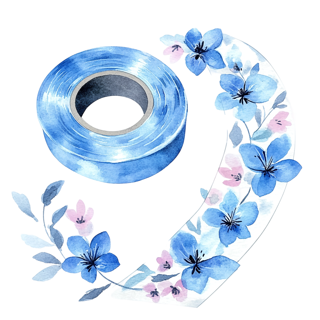 Free: Blue washi tape png sticker, isolated, png image - nohat.cc