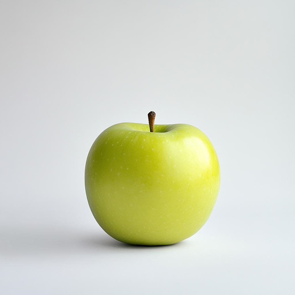 Free: High-Quality Realistic Photo of a Green Apple - nohat.cc