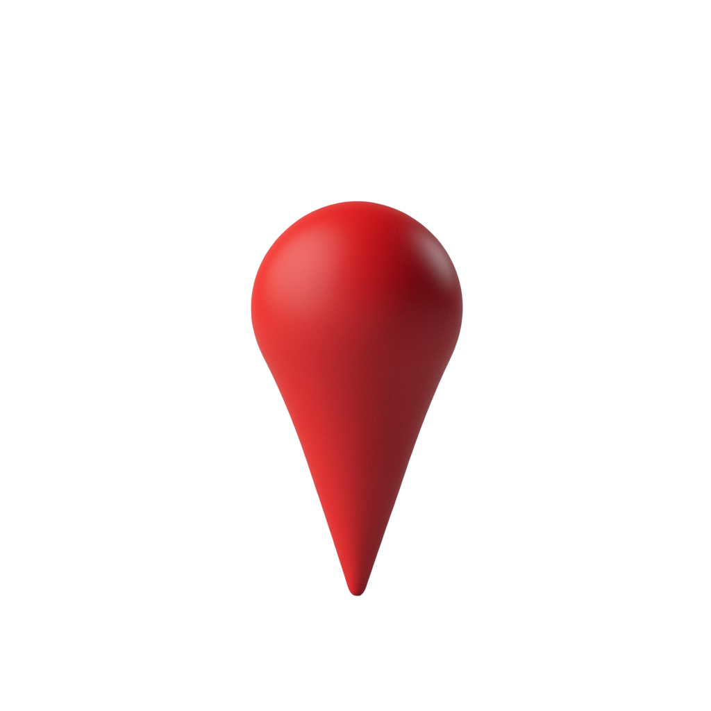 Free: 3D Red Location Pin Icon in Soft Clay Style - nohat.cc