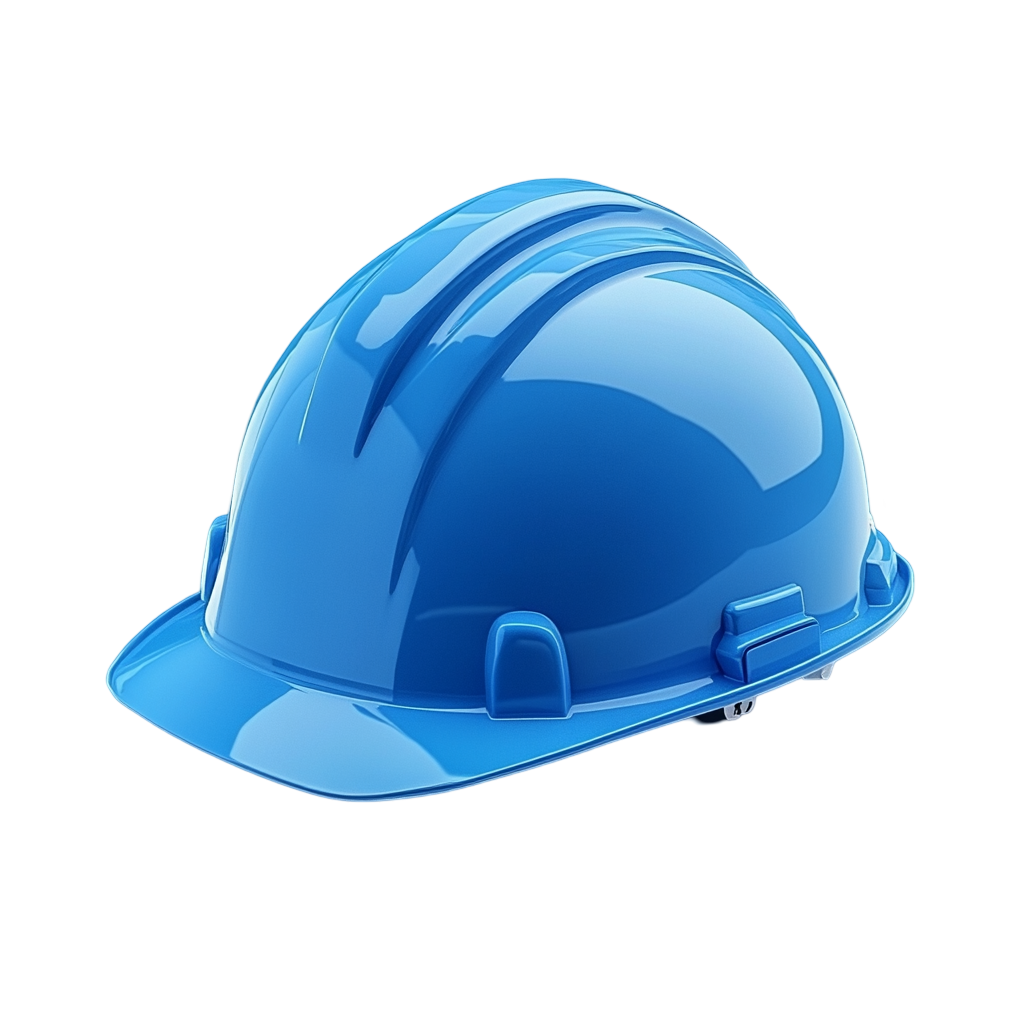 Free: Premium Blue Safety Helmet with Delicate Texture - nohat.cc