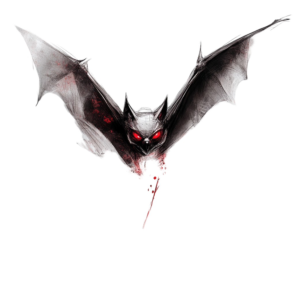 Free: Crimson-Eyed Bat in Flight - nohat.cc