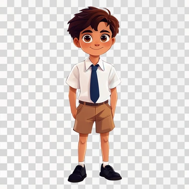 Free: I want to create a cartoon 15 year old male schoolboy charac ...