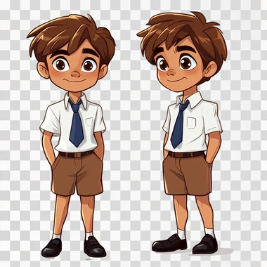 Free: I want to create a cartoon 15 year old male schoolboy charac ...