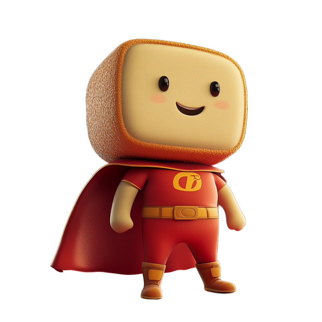 Free: Heroic Breadhead: The Friendly 3D Character - nohat.cc