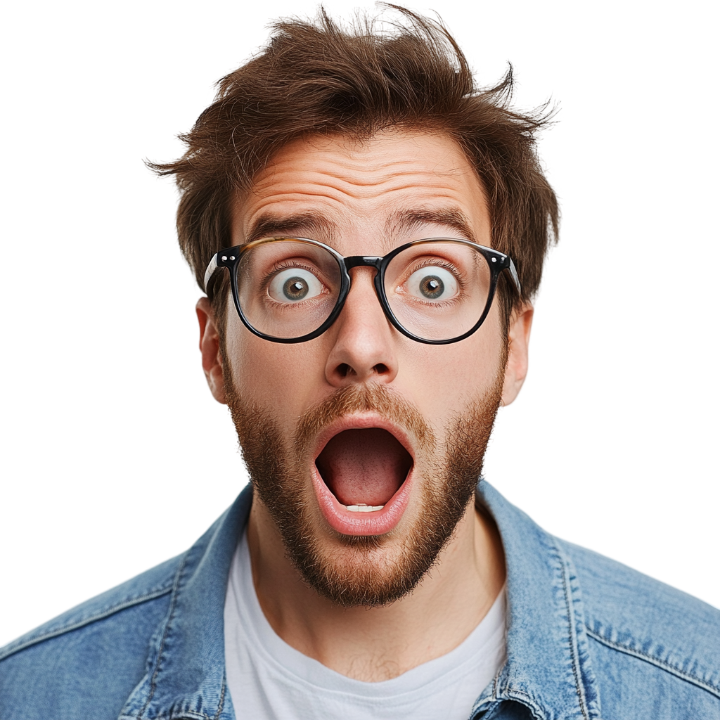 Free: Raw Expression: A Man's Shocked Reaction - nohat.cc