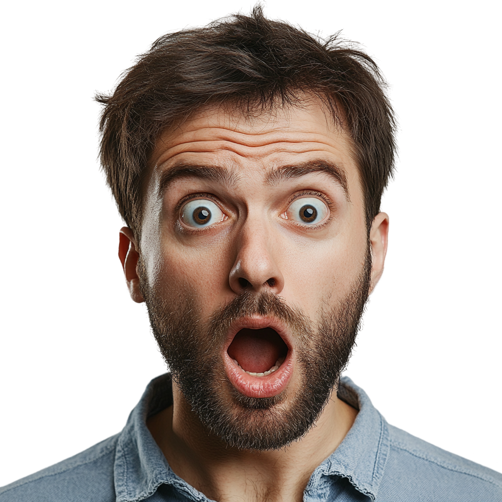 Free: Raw Expression: A Man's Shocked Reaction - nohat.cc