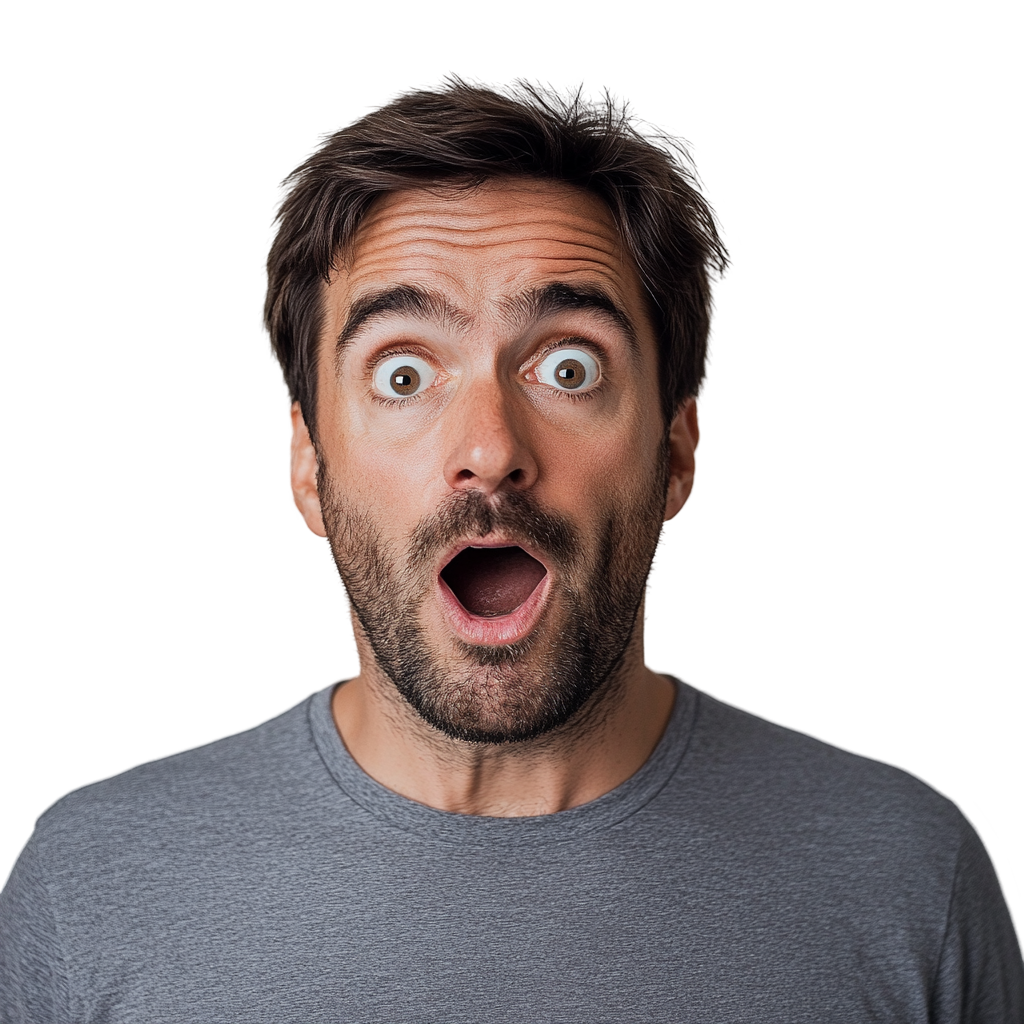 Free: Raw Expression: A Man's Shocked Reaction - nohat.cc