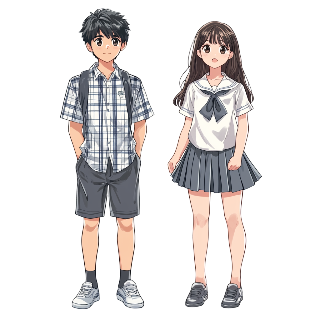 Free: Transparent School Uniform Design for Boys and Girls - nohat.cc