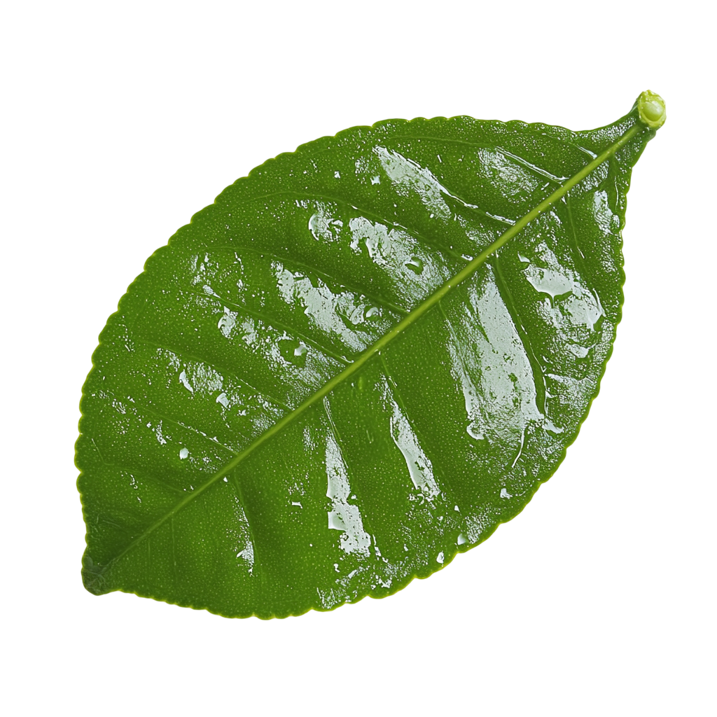 Free: Lime Leaf Isolate on White Background - nohat.cc