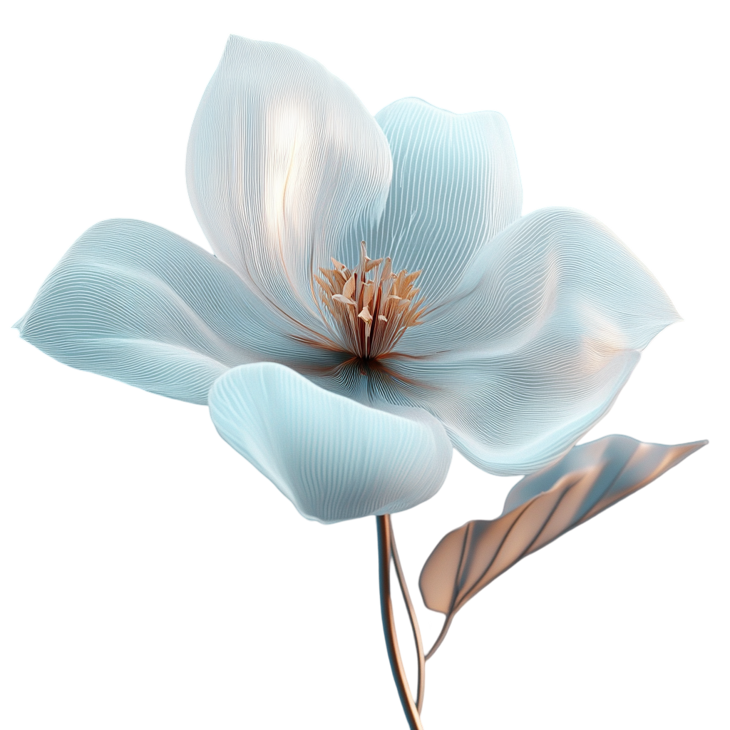 Free: Elegant 3D Flower Model with Transparent Texture - nohat.cc